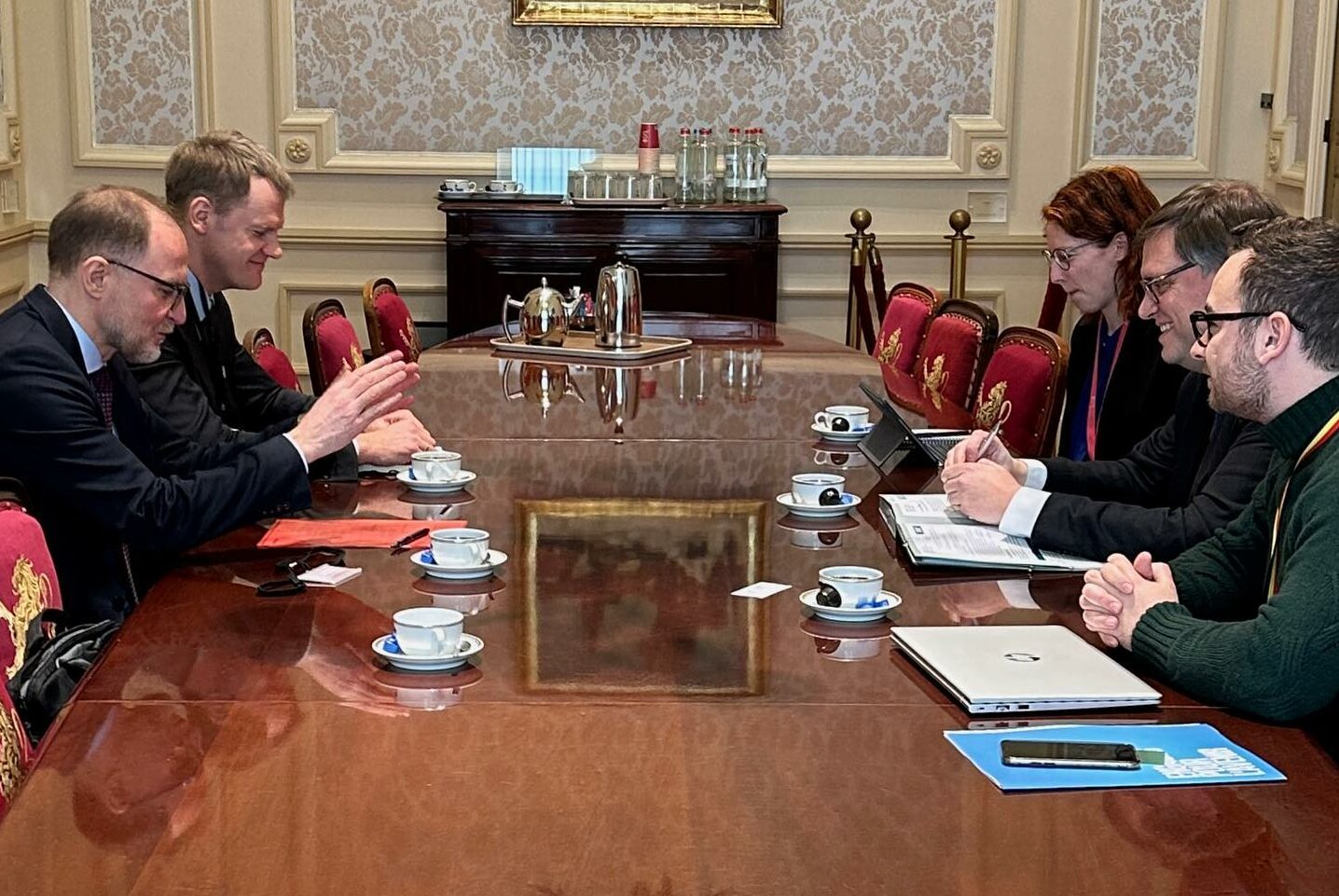 Accueil du Président de la commission des affaires européennes du ...